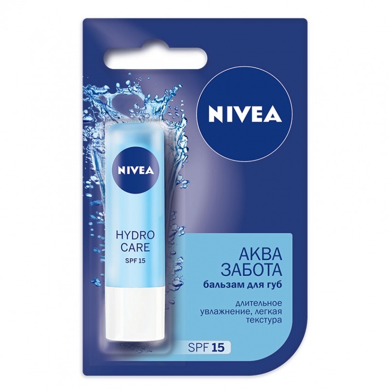 Nivea Бальзам для губ «Аква забота» SPF 15 - купить недорого, цены в ...