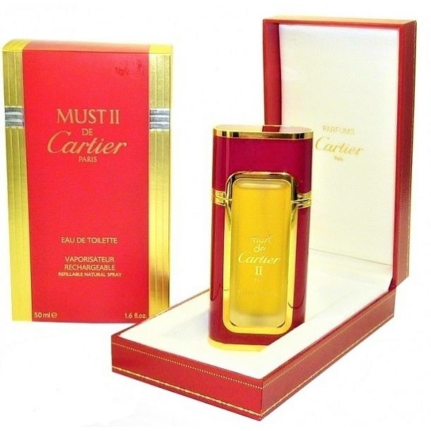 Cartier Must II - купить женские духи, цены от 14320 р. за 50 мл