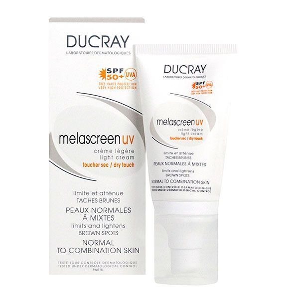 Ducray Легкий фотозащитный крем «Меласкрин» Melascreen SPF 50+ - купить ...