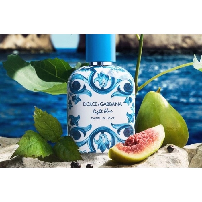 DOLCE & GABBANA Light Blue Capri In Love Pour Homme Eau de Parfum ...