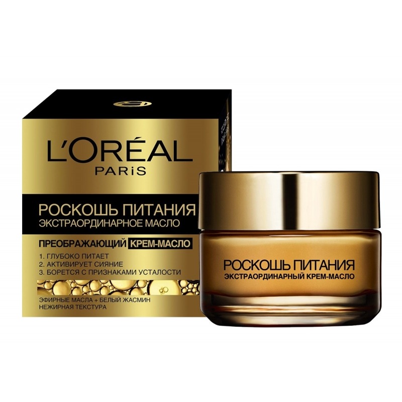 Loreal Paris Преображающий крем-масло для лица «Роскошь питания ...