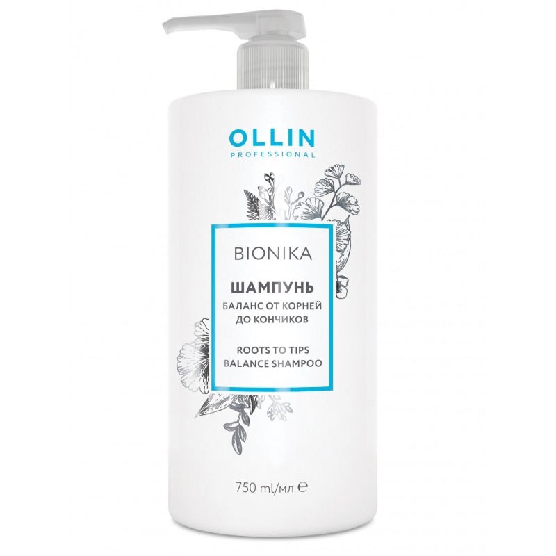 Ollin Professional Шампунь «Баланс от корней до кончиков» BioNika ...