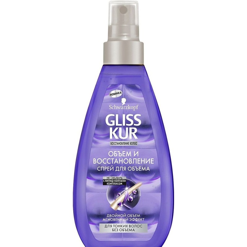 Schwarzkopf & Henkel Спрей для объема «Объем и Восстановление» Gliss ...