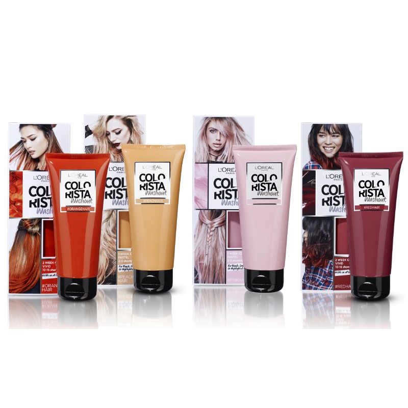 Loreal Paris Смываемый красящий бальзам для волос Colorista Washout ...