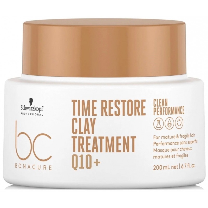Schwarzkopf Professional Маска-глина для зрелых и длинных волос Q10 ...
