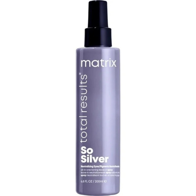 Matrix Спрей для осветленных волос несмываемый 10 в 1 So Silver Total ...
