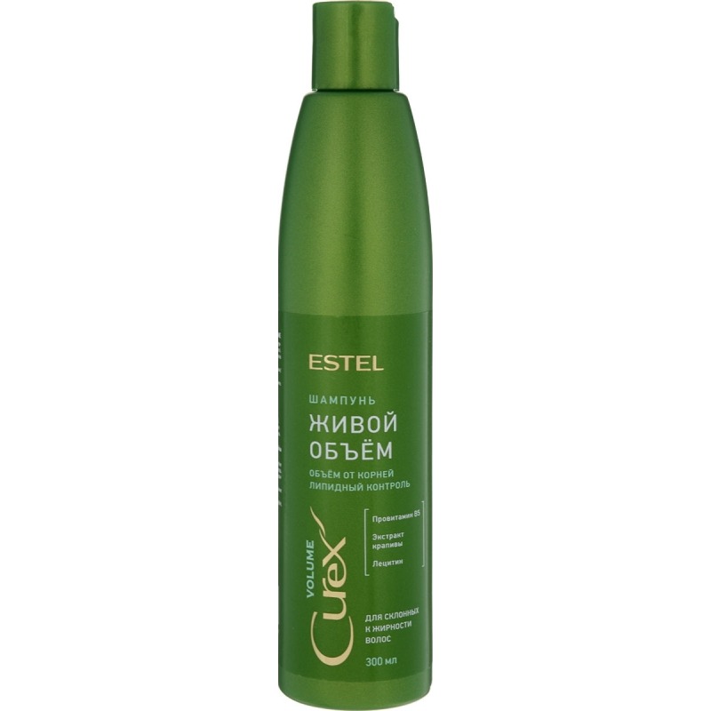 Estel Шампунь для волос склонных к жирности «Живой объем» Curex Volume ...