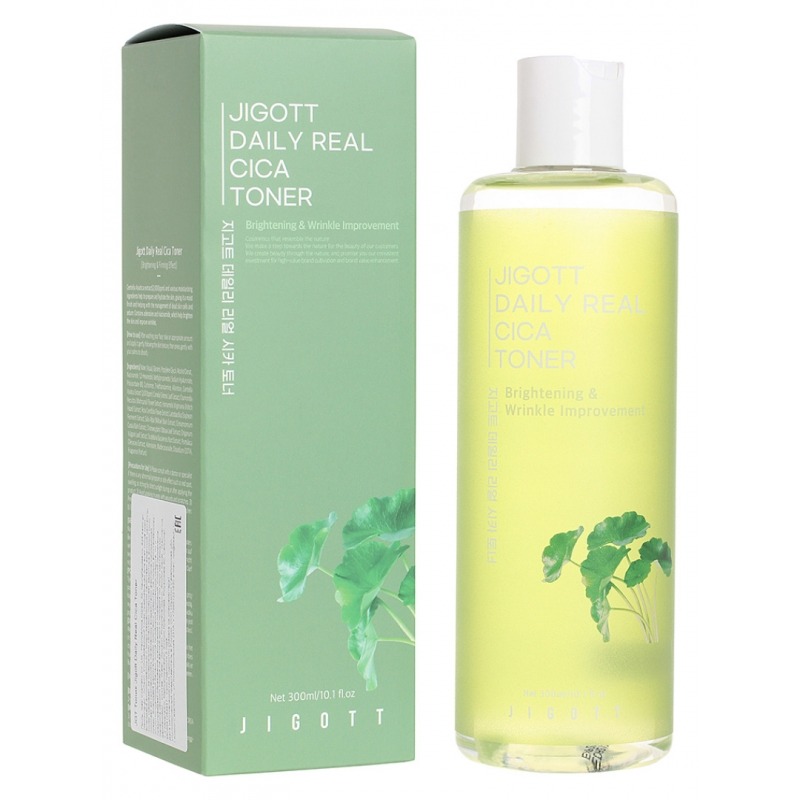 Jigott Тонер для лица с центеллой азиатской Daily Real Cica - купить ...