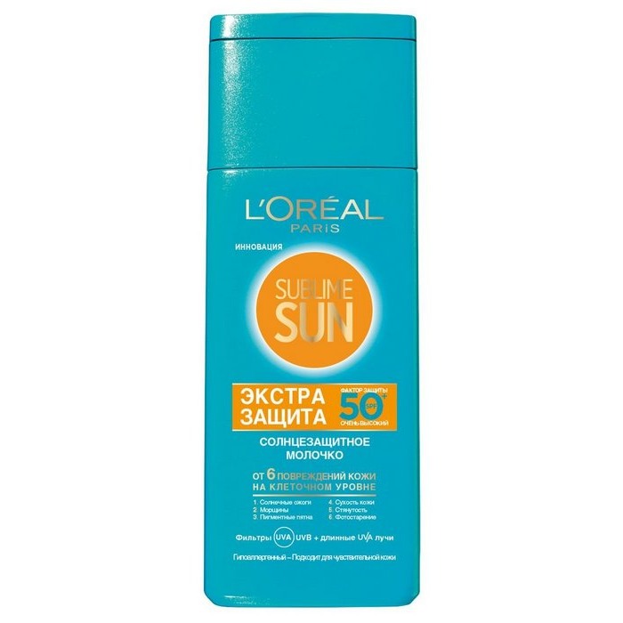 Loreal Paris Солнцезащитное молочко для тела «Экстра защита» SPF 50 ...