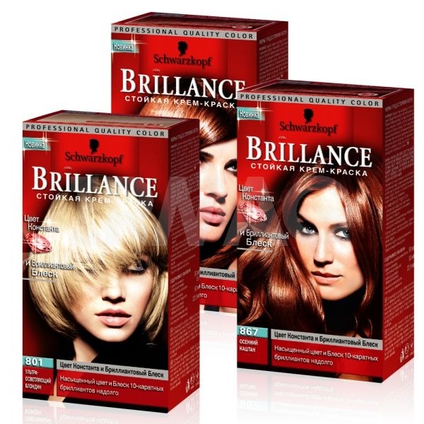 Schwarzkopf & Henkel Стойкая крем-краска для волос Brillance - купить ...