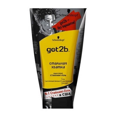 Schwarzkopf & Henkel Водостойкий стайлинг-гель «Стальная хватка» Got2b ...