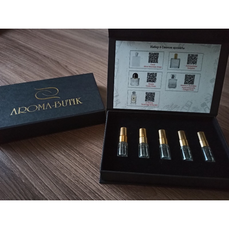 AromaBox Набор №6: Свежие ароматы - купить духи, цены от 2260 р. за 10 мл