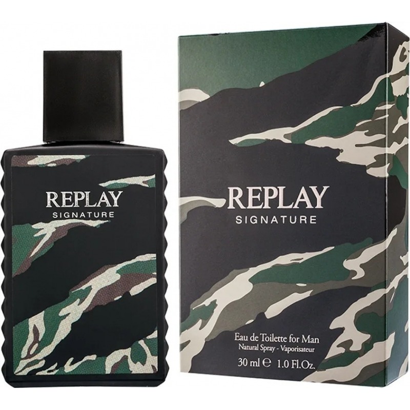 Replay Signature For Men - купить мужские духи, цены от 780 р. за 30 мл