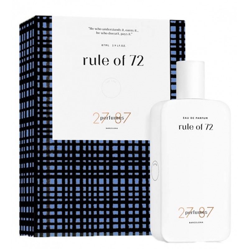 27 87 Perfumes Rule of 72 - купить духи, цены от 250 р. за 2 мл